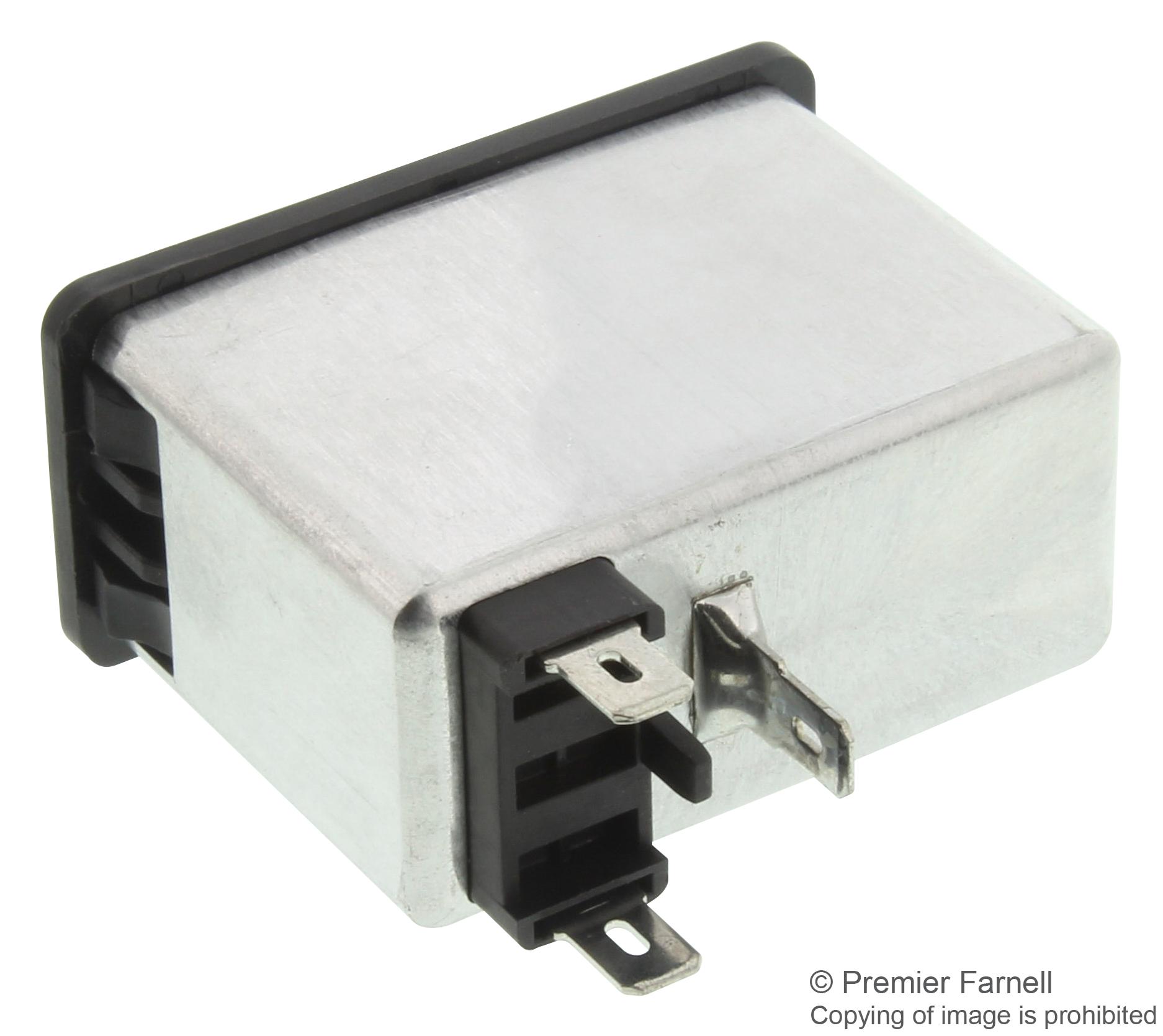 FN286-6-06 - Schaffner - Filtered IEC Power Entry Module, IEC C14 ...