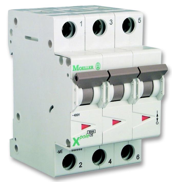 PLS6-C10/3 - Eaton Moeller - CIRCUIT BREAKER, 10A, 3POLE