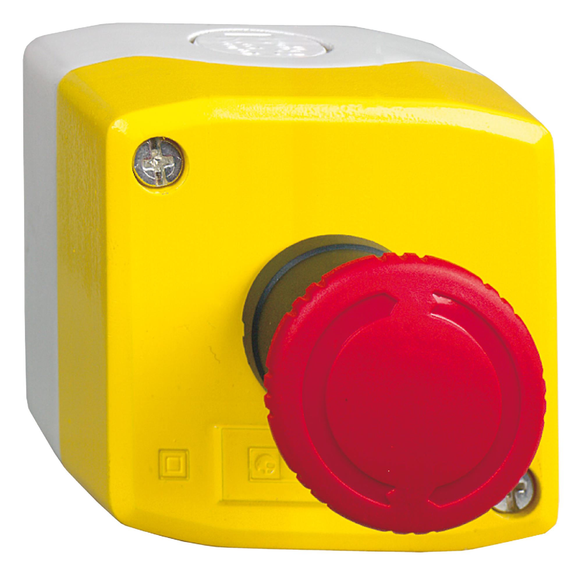 XALK178E - Schneider Electric - Emergency Stop Switch, 1NO / 1NC, On-Off