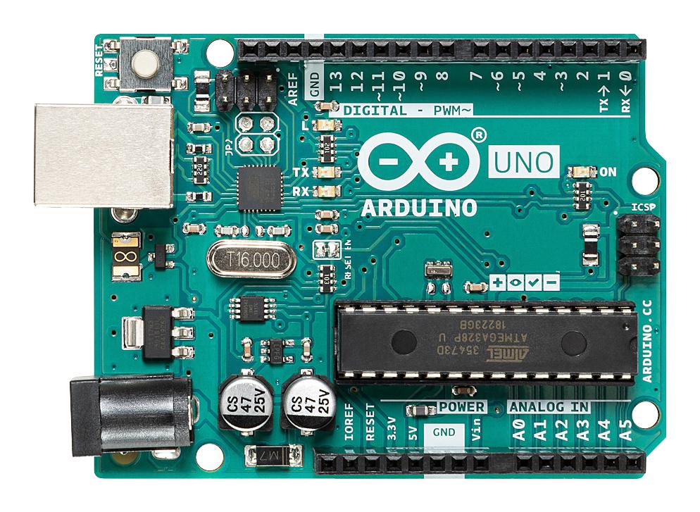 A000066 - Arduino - SBC, Arduino UNO Rev3, ATmega328P