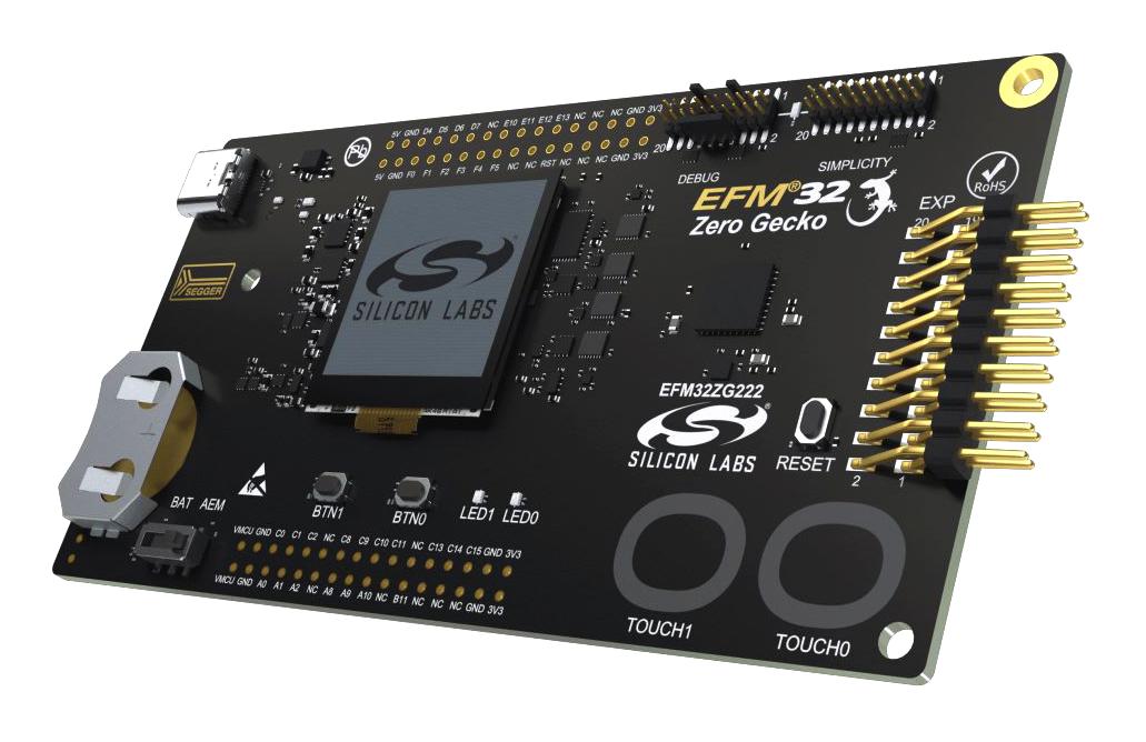 EFM32ZG-STK3200 - Silicon Labs - Development Kit, EFM32™ Zero Gecko MCU, Advanced Energy ...