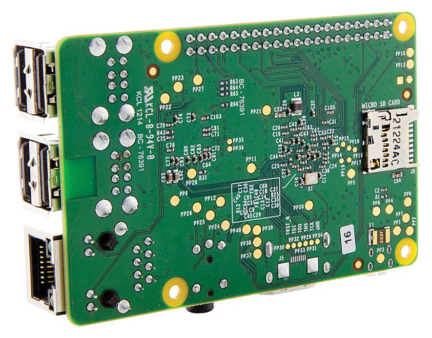 RASPBERRY-MODB+-512M - Raspberry-pi - Raspberry Pi Model B+ Board, BCM2835, ARM11
