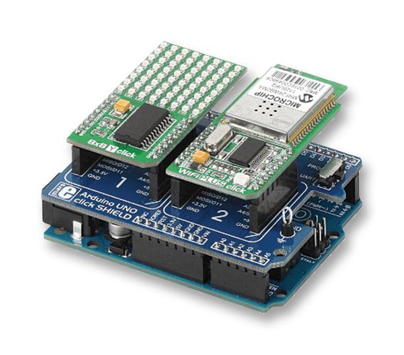MIKROE-1581 - Mikroelektronika - Daughter Board, Arduino UNO Click ...