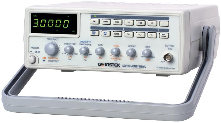 GFG-8219A - Gw Instek - Function Generator, 1 Channel, 3 MHz