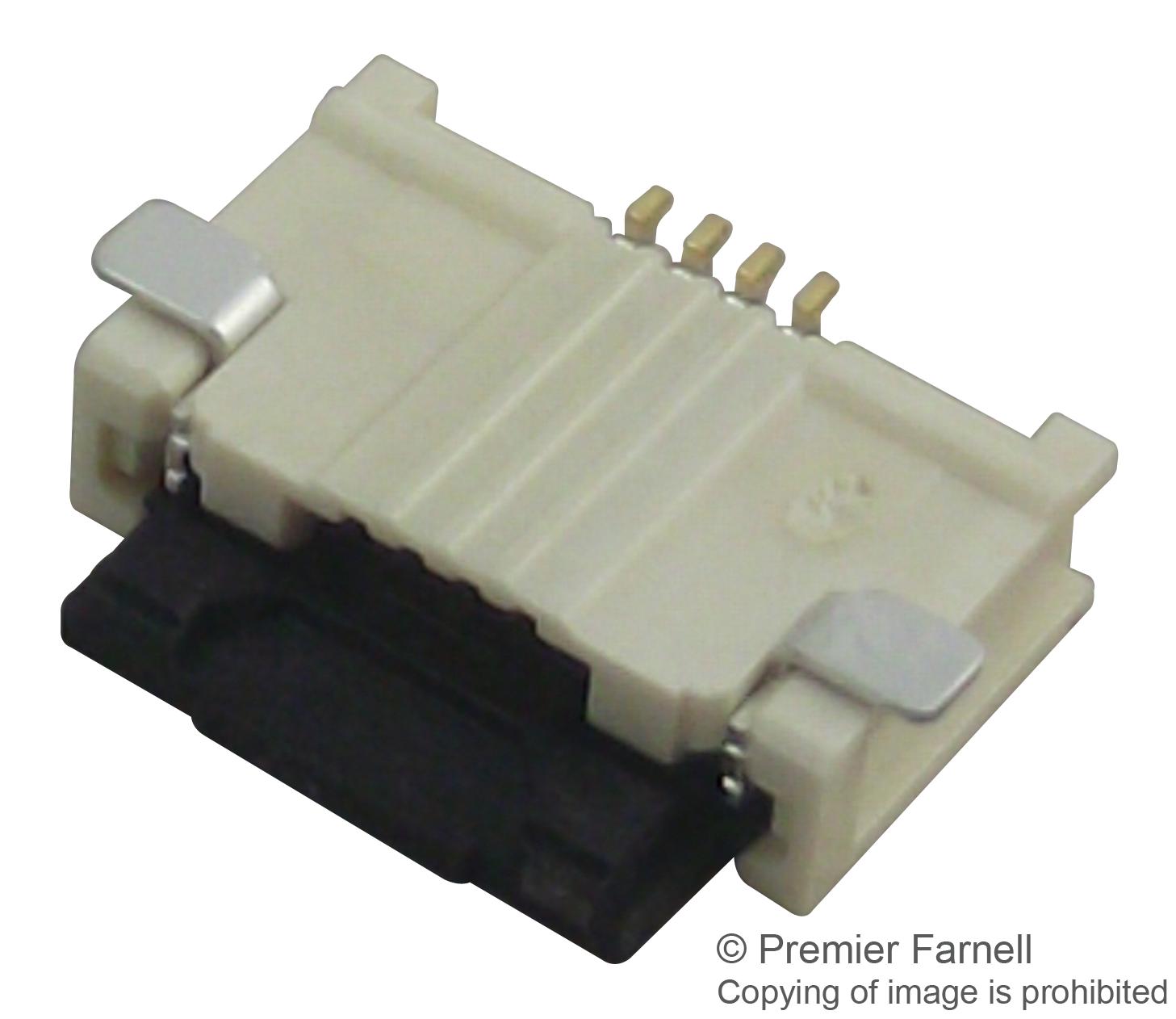 505110-0492 - Molex - FFC / FPC Board Connector, ZIF, 0.5 mm