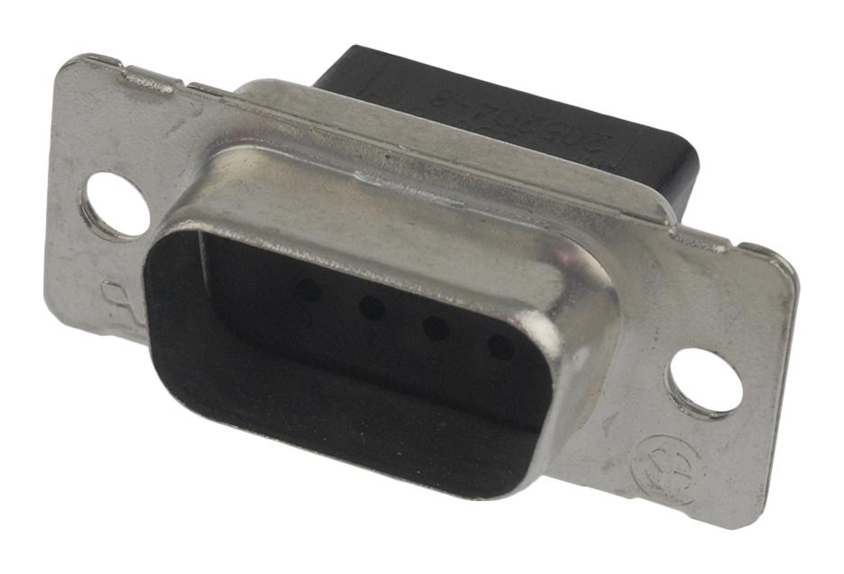 205204-8 - Amp - Te Connectivity - D Sub Connector Housing, 9 Ways, D Sub