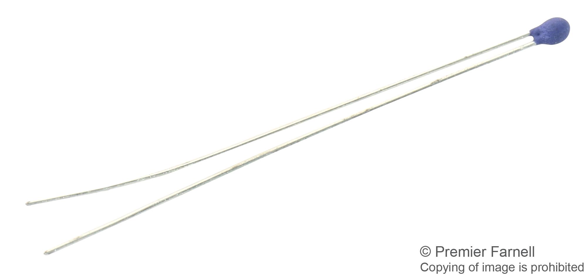 B59008C0100A040 - Epcos - PTC Thermistor, 250 ohm, Through Hole