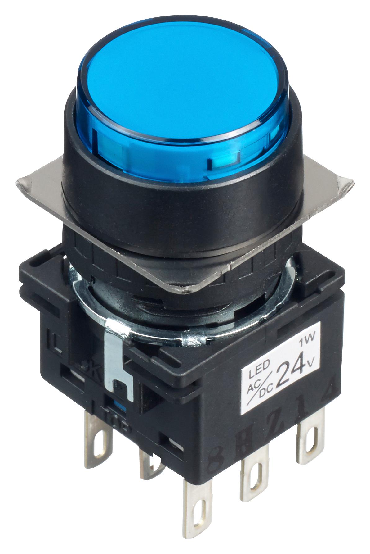 LB1L-M1T64S - Idec - Industrial Pushbutton Switch, LB, 16 mm