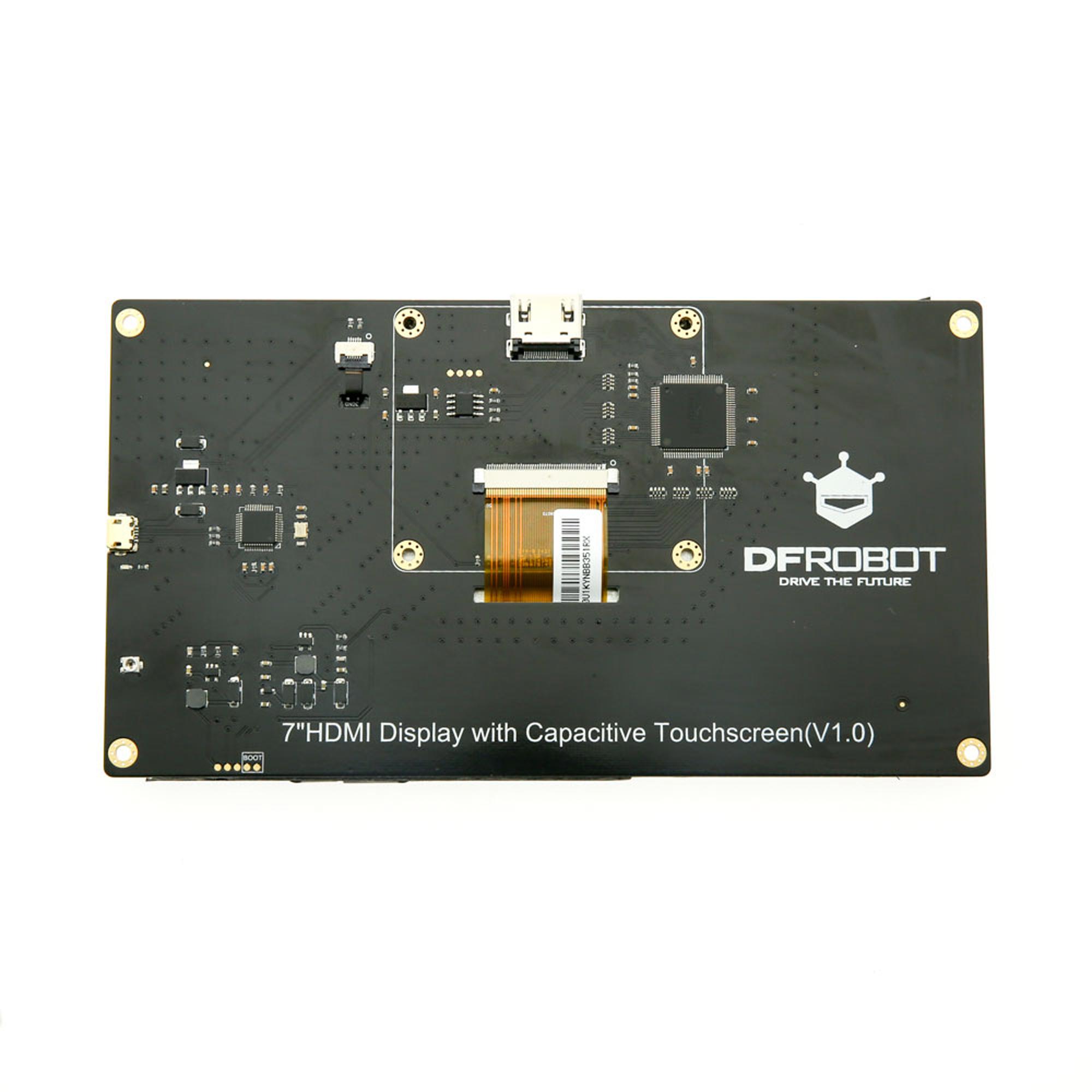 DFR0506 - Dfrobot - Embedded Module, 7'' HDMI Display with Capacitive Touchscreen, for ...