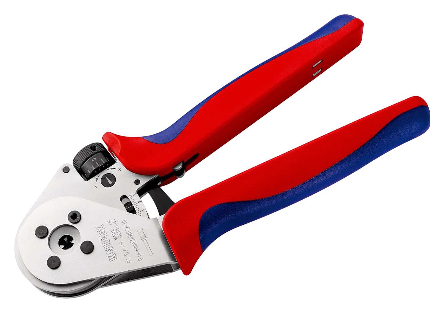 97 52 65 - Knipex - Crimp Tool, Four-Mandrel, Hand