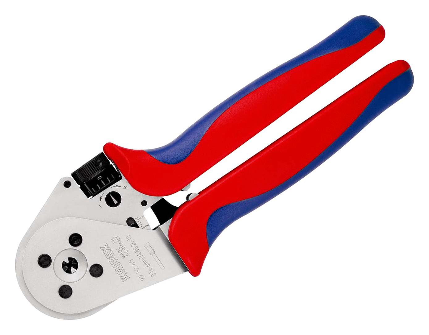 97 52 65 - Knipex - Crimp Tool, Four-Mandrel, Hand