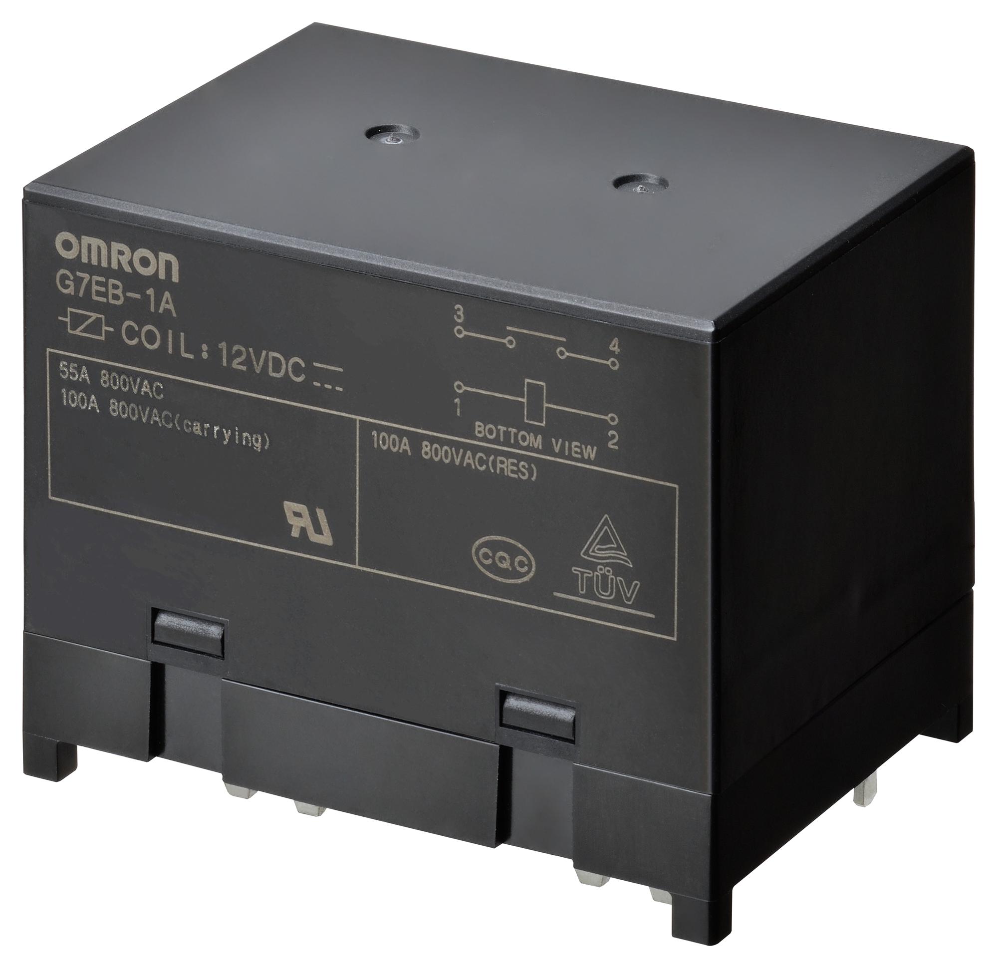 G7eb 1a Dc24 Omron Power Relay Spst No 24 Vdc