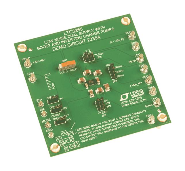 DC2235A - Analog Devices - Demonstration Board, LTC3265EDHC#PBF, Boost and Inverting Charge Pump