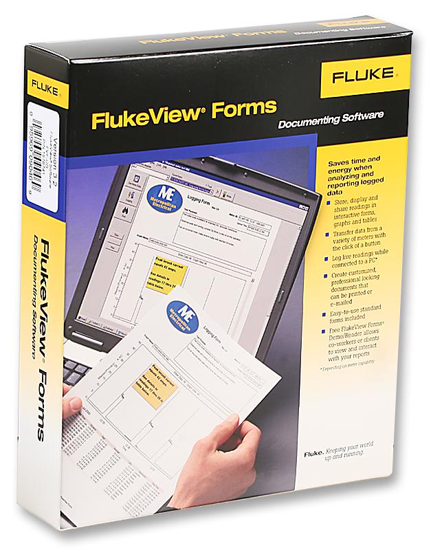 FLUKE FVF-UG - Fluke - Test Software, FlukeView Forms Software Upgrade, CD
