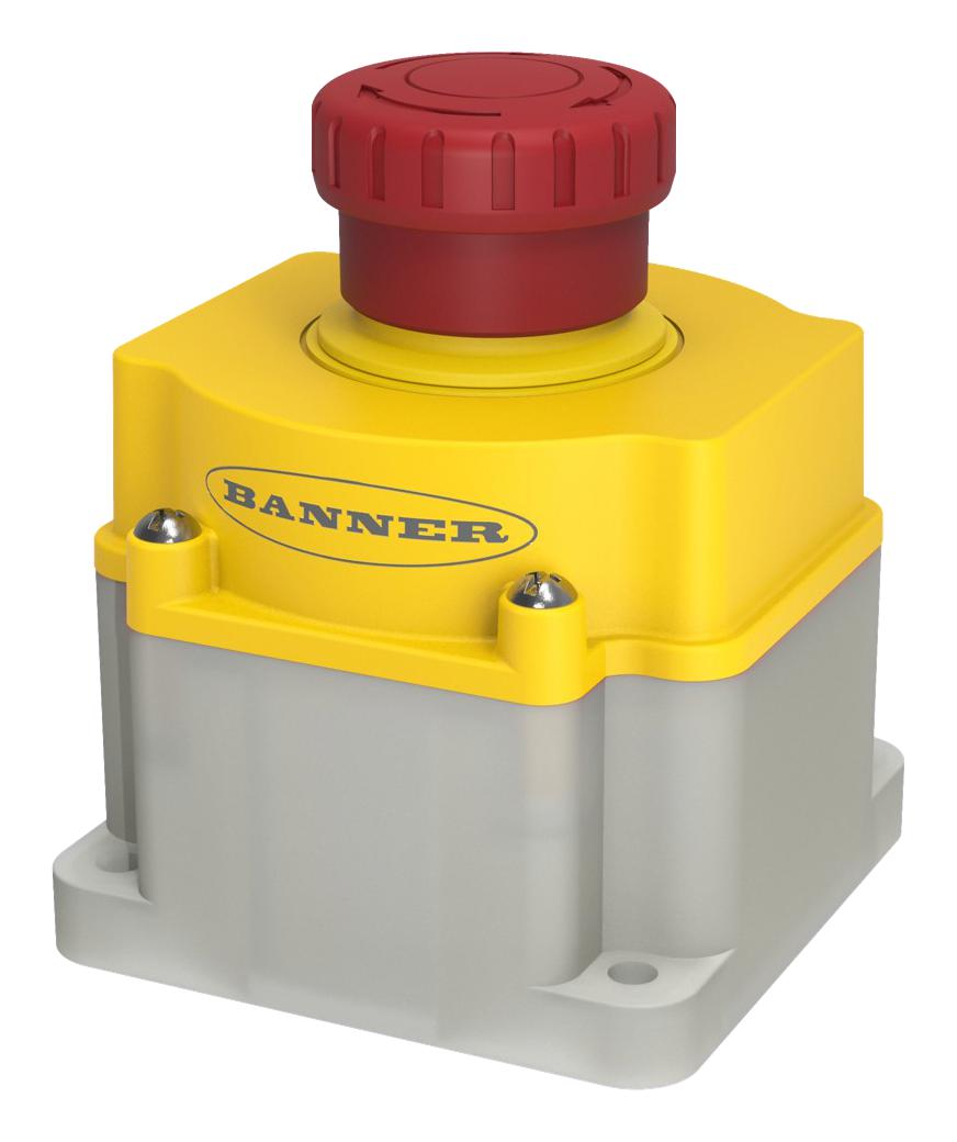 SSA-EB1PLXR-12ED1Q8 - Banner Engineering - Emergency Stop Switch ...
