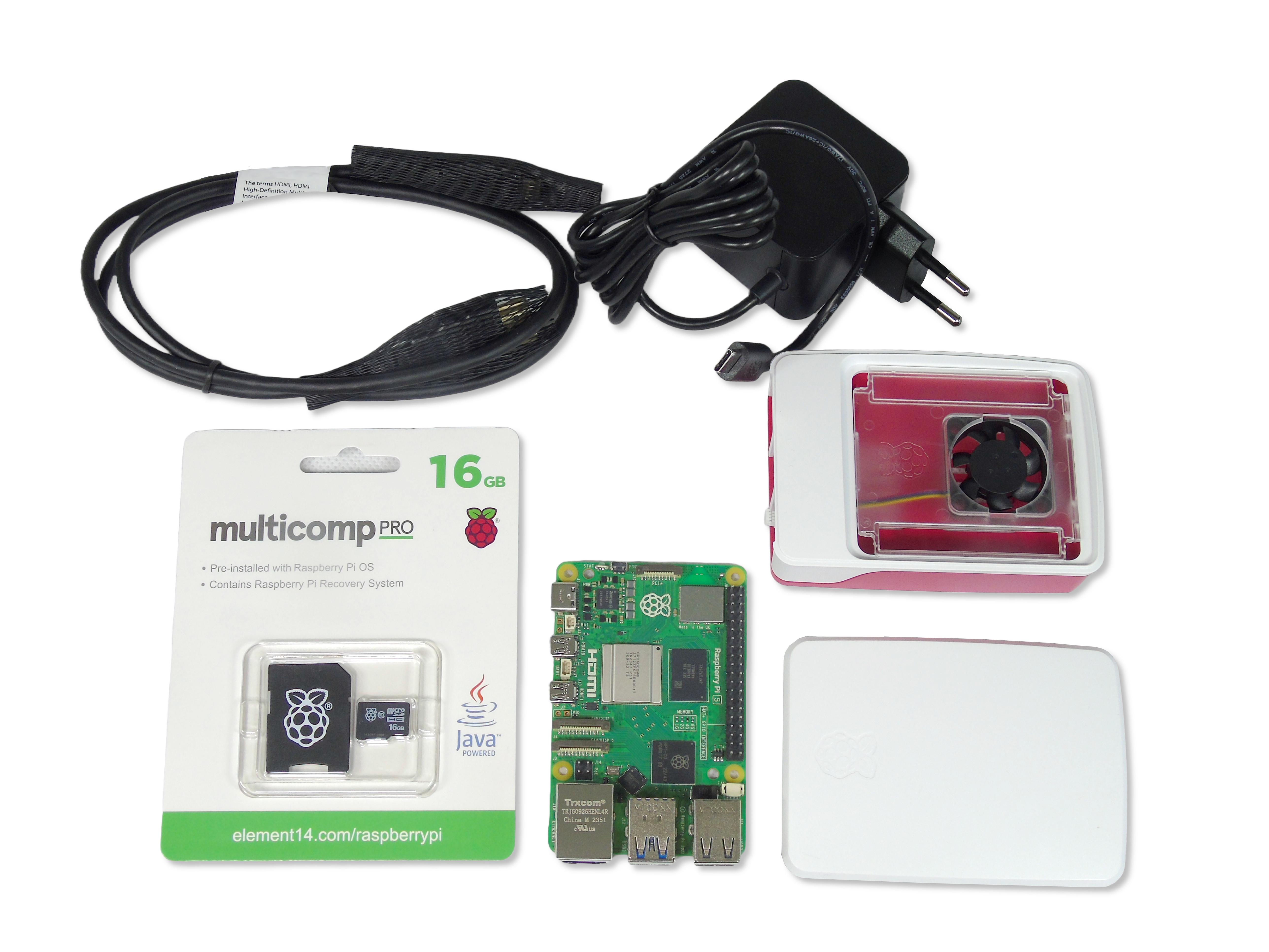 RPI5-STARTER KIT-8GB-EU - Multicomp Pro - Raspberry Pi 5 Starter Kit ...