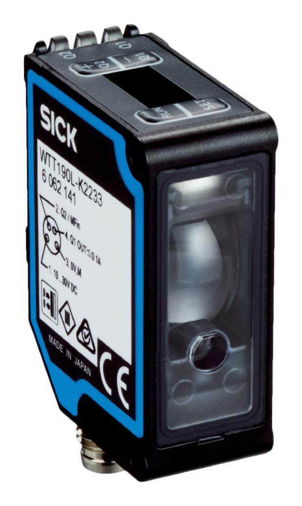 WTT190L-K2233 - Sick - Laser Sensor, NPN/PNP, 3 m