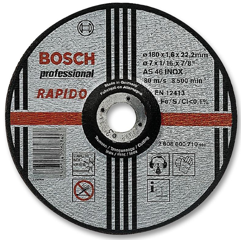 2608600549 - Bosch - Cutting Disk, Steel, 125 mm Diameter