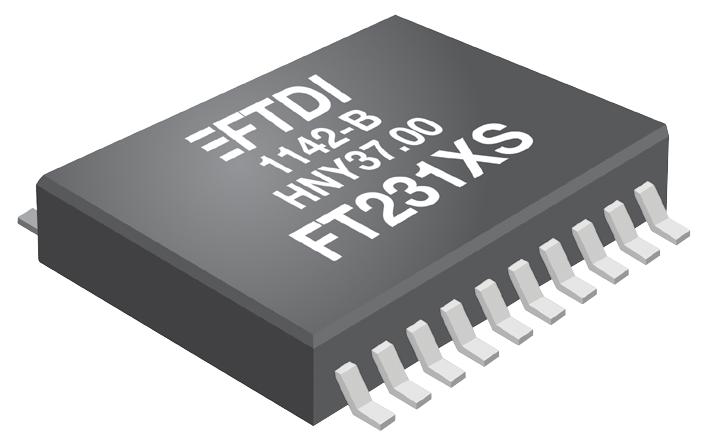 FT231XS-R - Ftdi - USB Interface, USB-UART Converter, USB 2.0