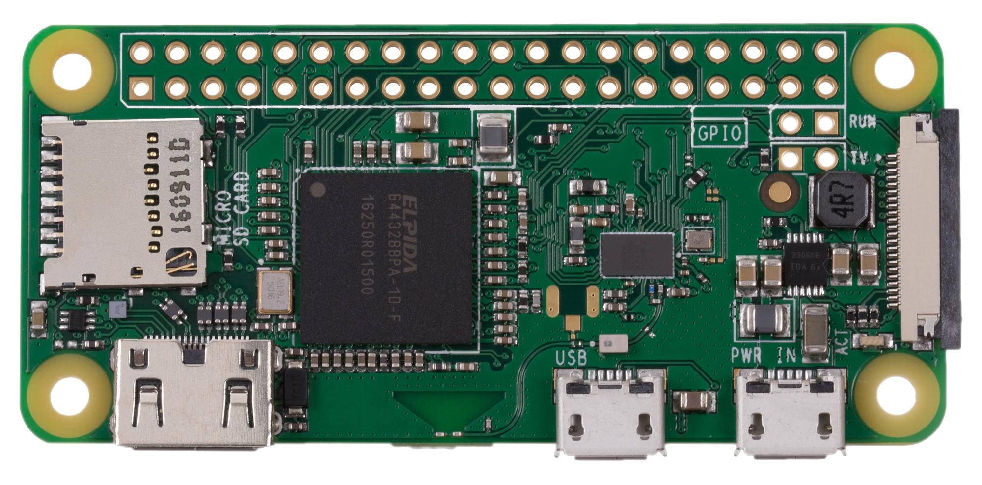 ZERO W - Raspberry-pi - SBC, Raspberry Pi Zero W, BCM2835