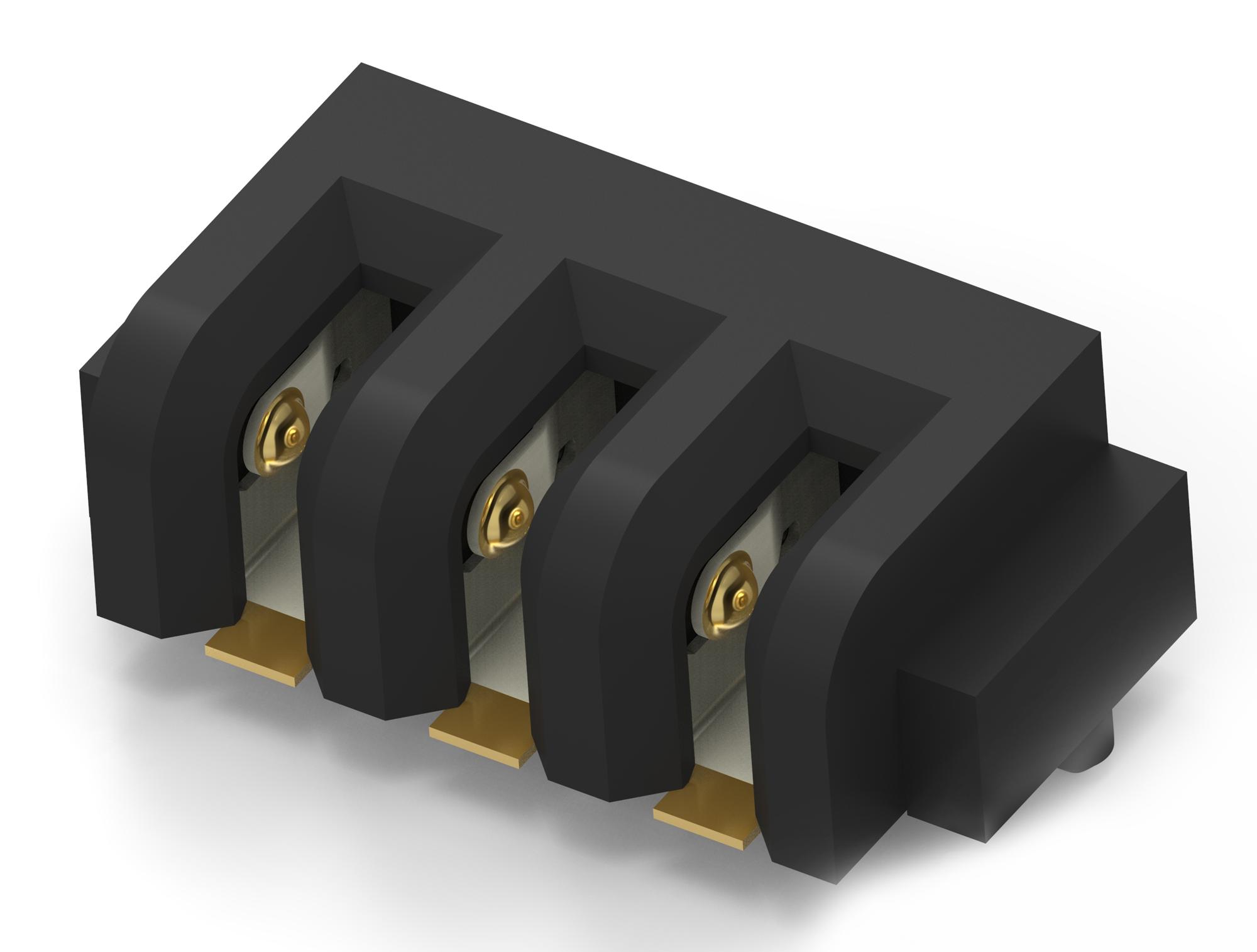 1612901-1 - Amp - Te Connectivity - BATT CONTACT, COPPER ALLOY, THROUGH ...