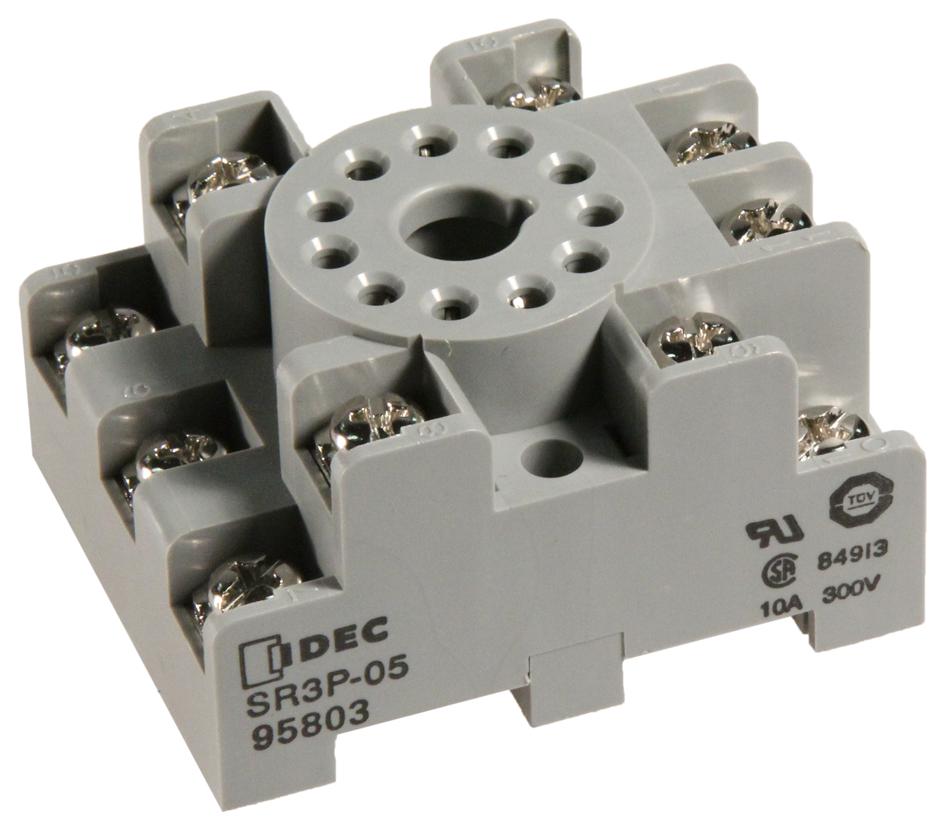SR3P-05 - Idec - RELAY SOCKET, 11PIN, 10A