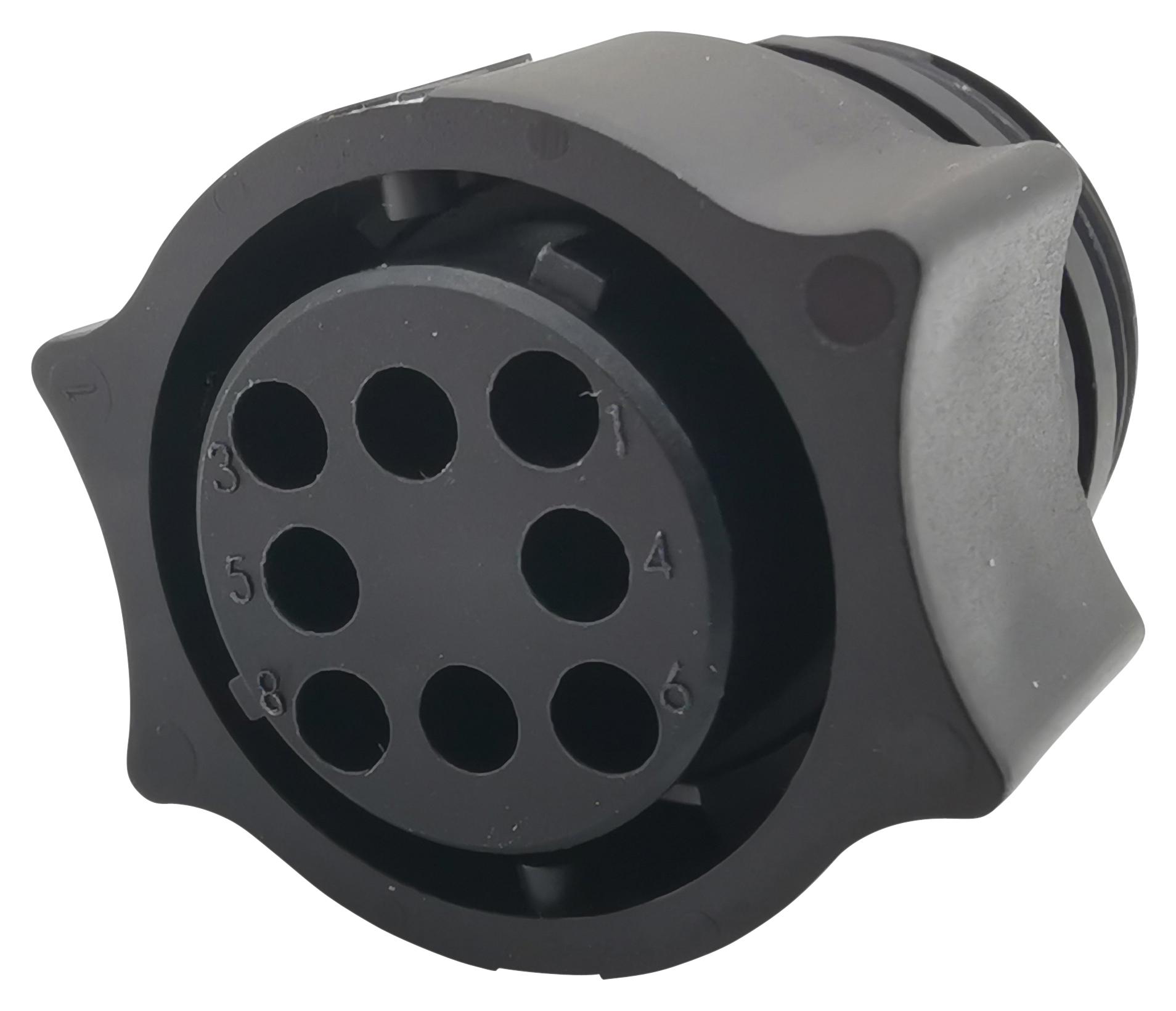 APC06-11-8S - Amphenol Industrial - CIRCULAR CONN, PLUG, 8POS