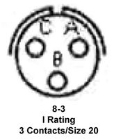 MS3116F8-3P - Amphenol Industrial - Circular Connector, MIL-DTL-26482 ...