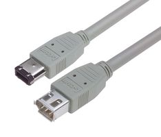 CSM94X-3M L-COM, Computer Cable, IEEE 1394 FireWire Plug, 6 Way, IEEE ...